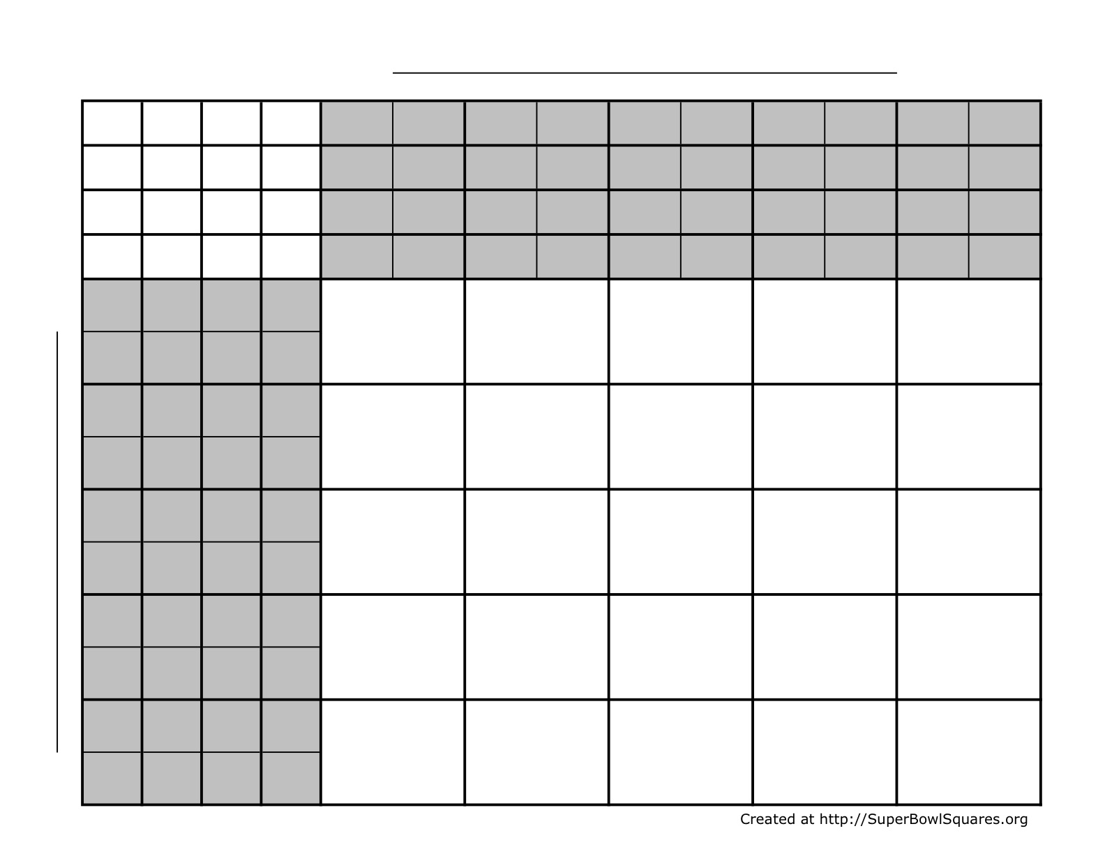 Printable Basketball Squares Sheets